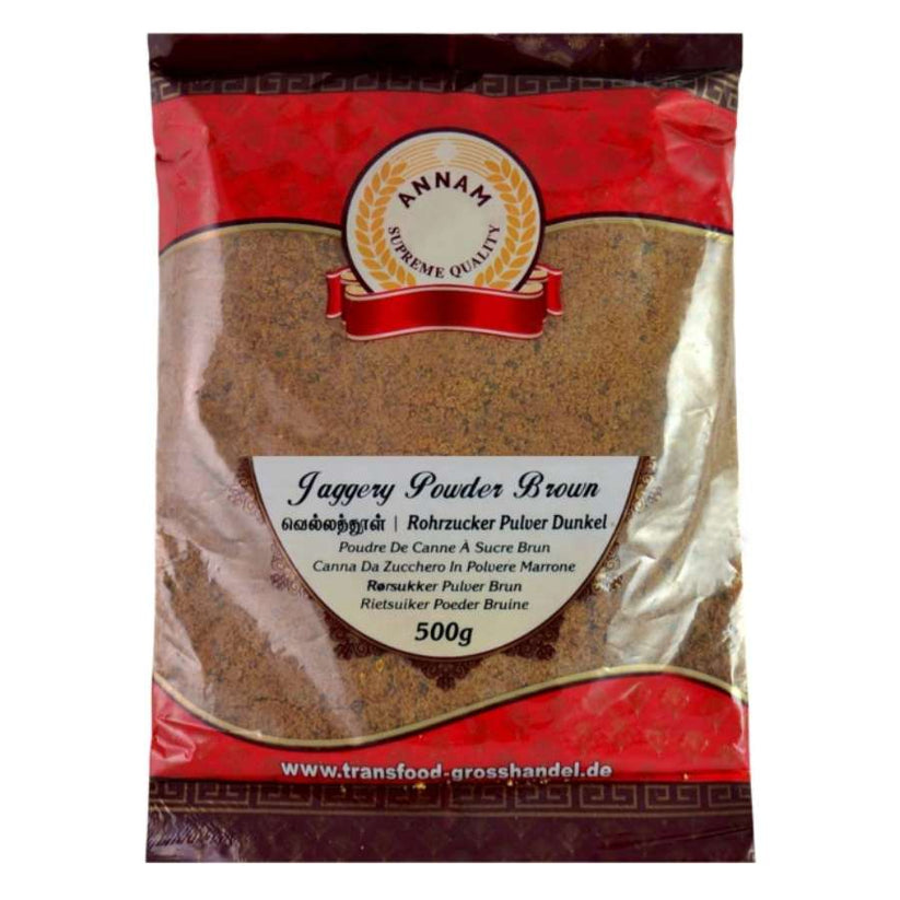 Annam Jaggery Powder BROWN 500g – Laal Mirchi